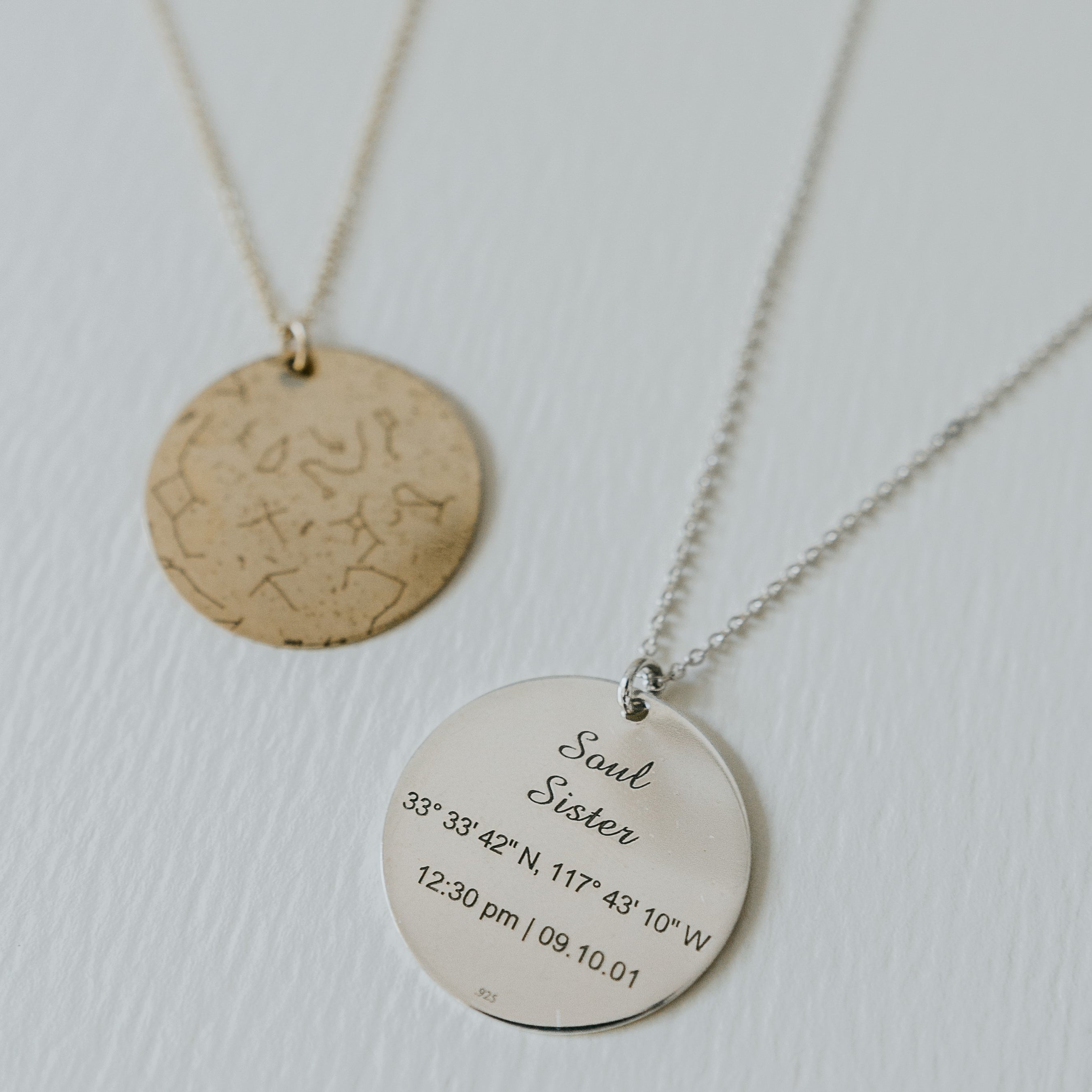 Heavenly - Star Map Necklace | Lat & Lo™